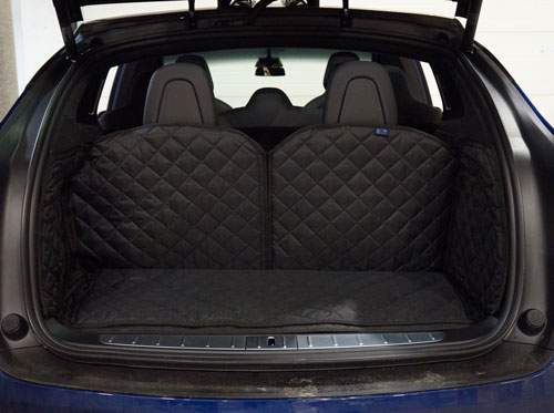 Tesla Model X (7 seats in use) 2016 - 2022 Boot Liners From £109.99